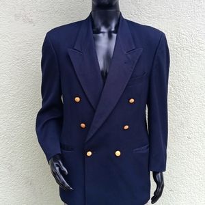 Pierre Cardin | Suits & Blazers | Pierre Cardin Mens Classic Dark Blue ...